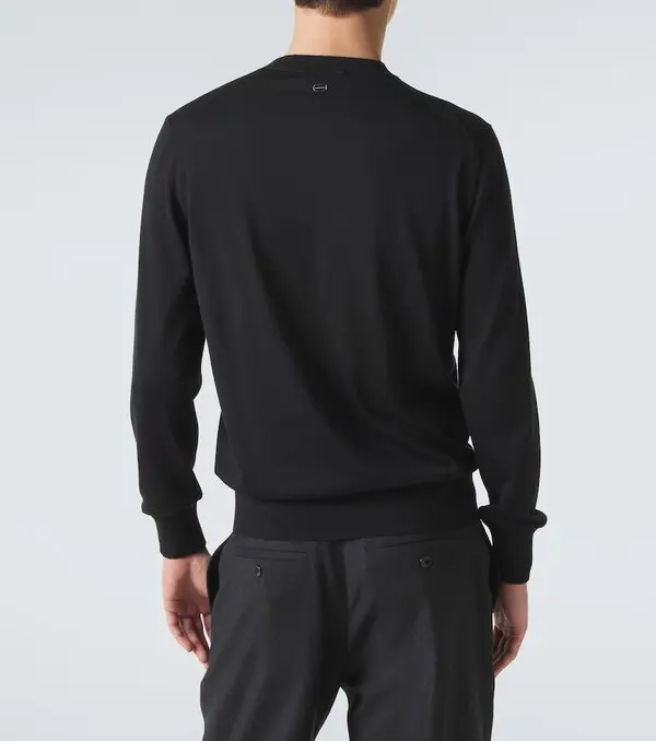 Agnona Wool And Cashmere Crewneck Sweater