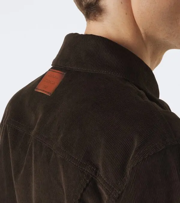 Acne Studios Patch-appliqu� Cotton Corduroy Jacket