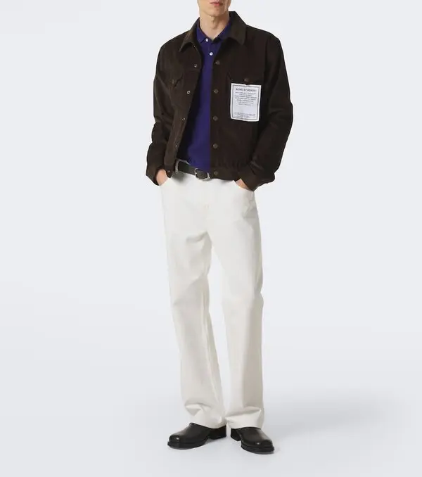 Acne Studios Patch-appliqué Corduroy Jacket