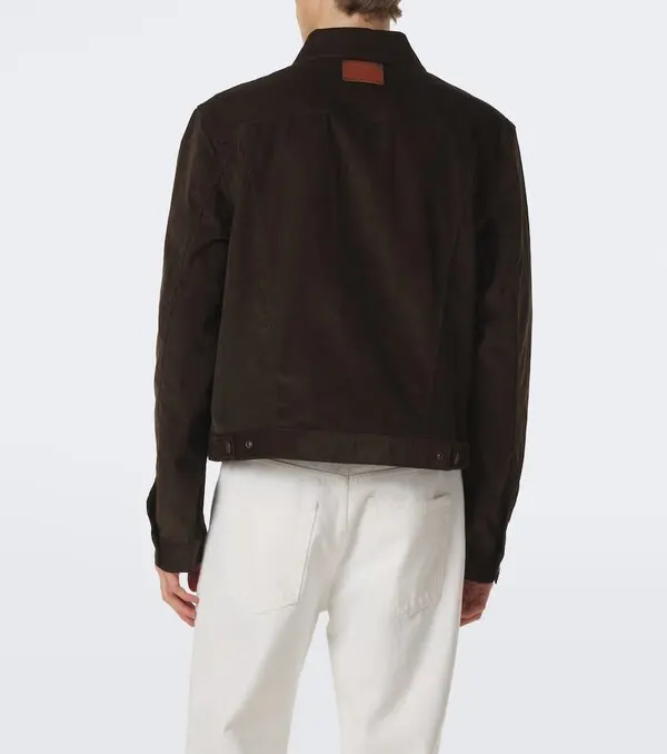 Acne Studios Patch-appliqué Corduroy Jacket