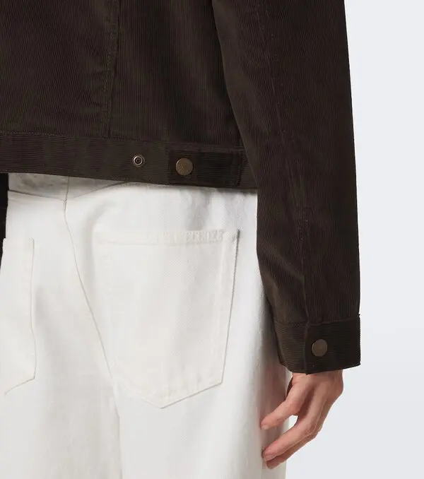Acne Studios Patch-appliqué Corduroy Jacket