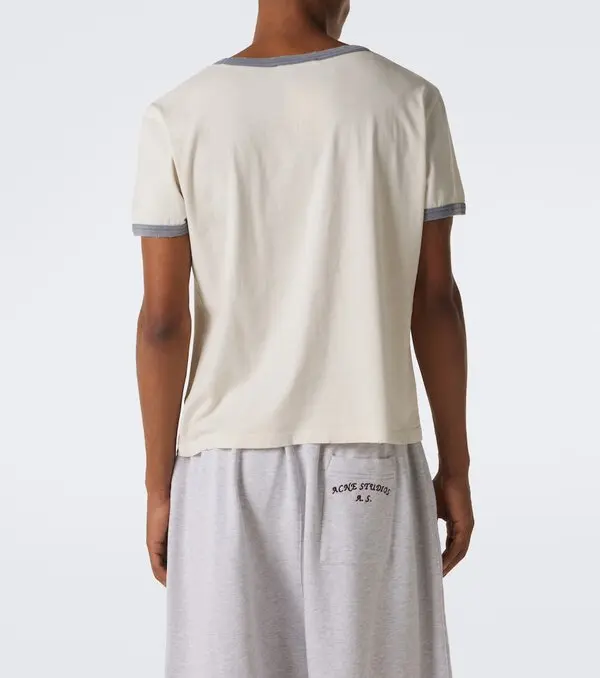 Acne Studios Printed Cotton Jersey T-shirt