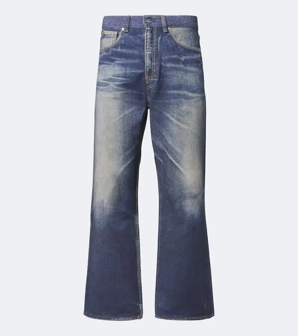 Our Legacy Third Cut Wide-leg Jeans - Blue