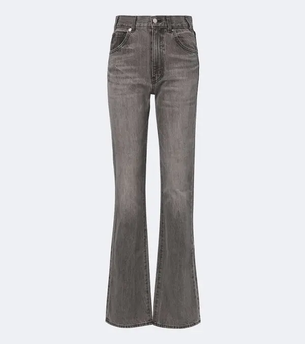 NILI LOTAN Joan Flared Jeans - Grey