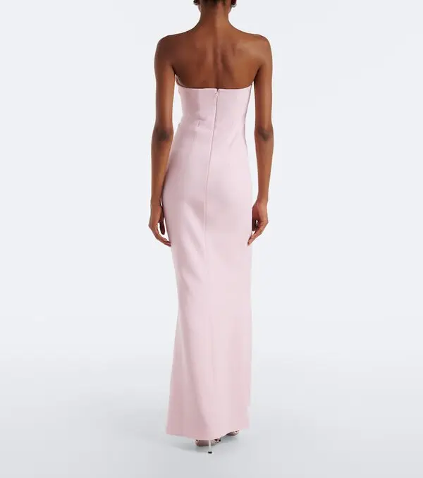 Safiyaa Feather-trimmed Gown