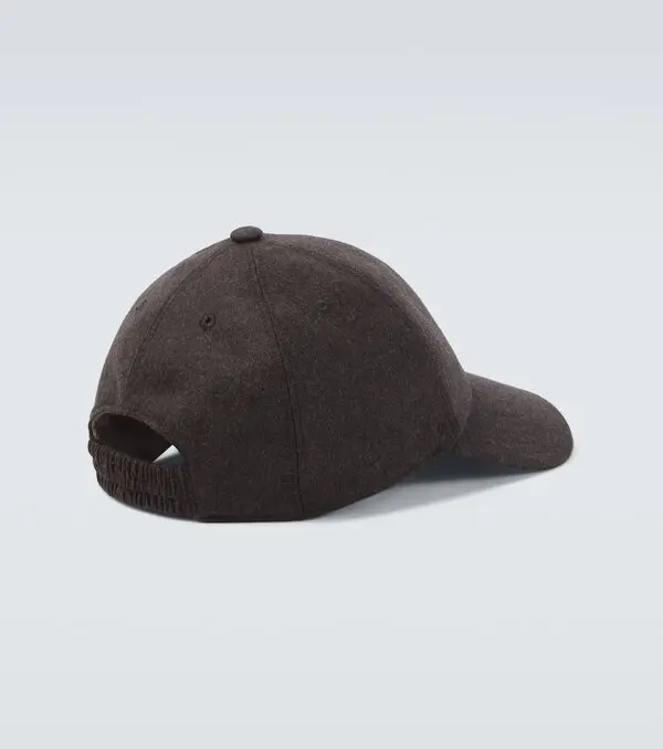 Agnona Wool Baseball Cap