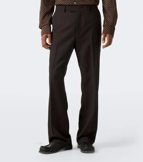 WALES BONNER Virgin Wool Trousers