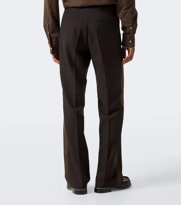 WALES BONNER Virgin Wool Trousers