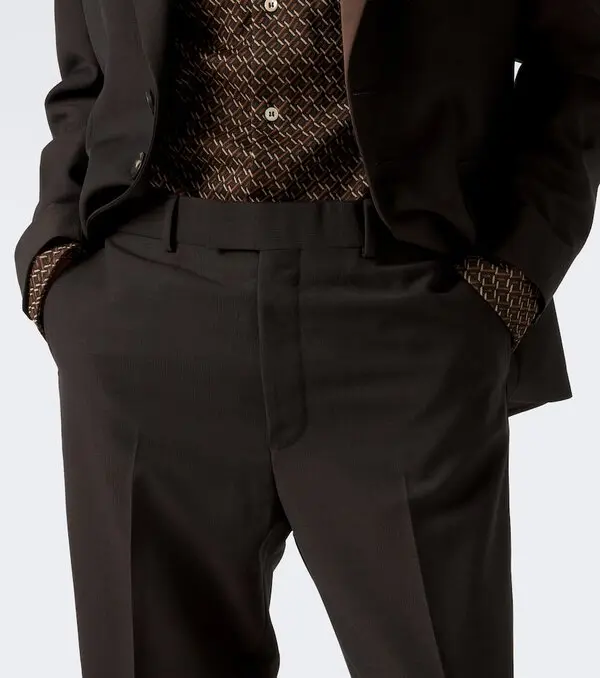 WALES BONNER Virgin Wool Trousers