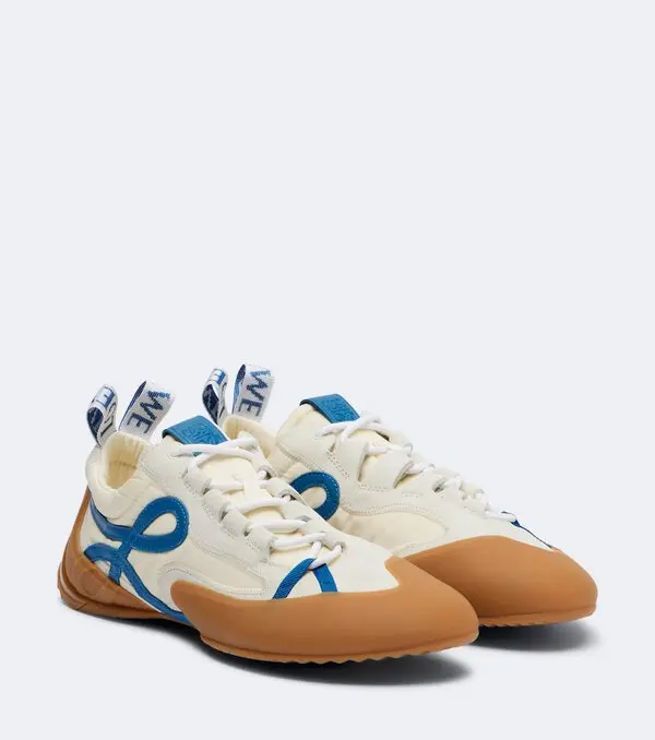 Loewe Grip Anagram Sneakers - White
