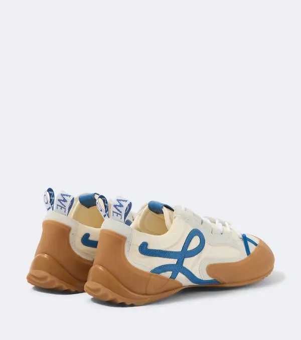 Loewe Grip Anagram Sneakers - White