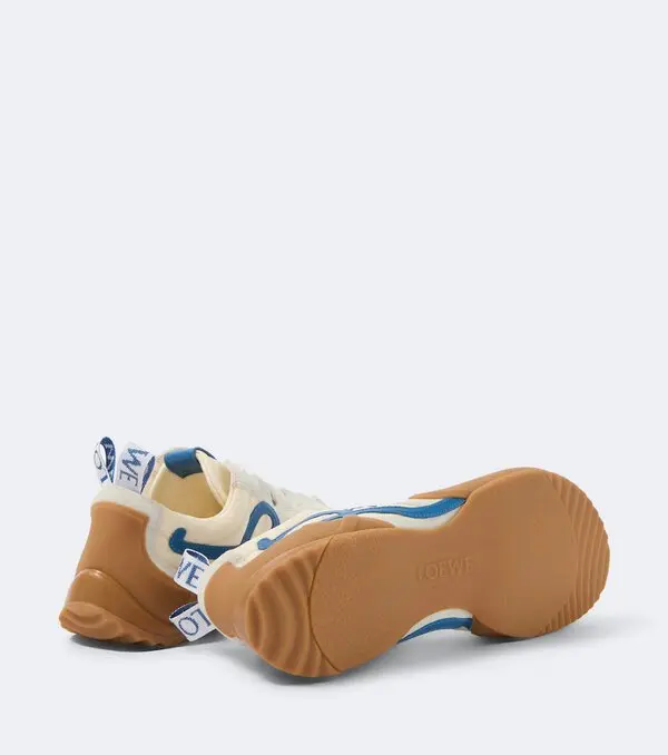 Loewe Grip Anagram Sneakers - White