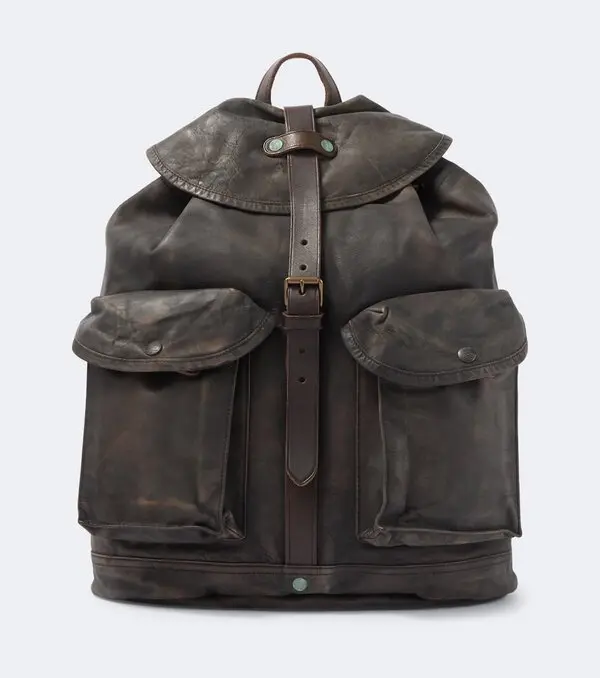 Ralph Lauren Leather Backpack - Brown