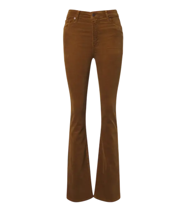 FRAME Corduroy Bootcut Cotton-blend Pants
