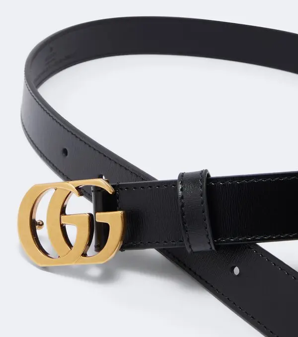 Gucci Gg Marmont Leather Belt