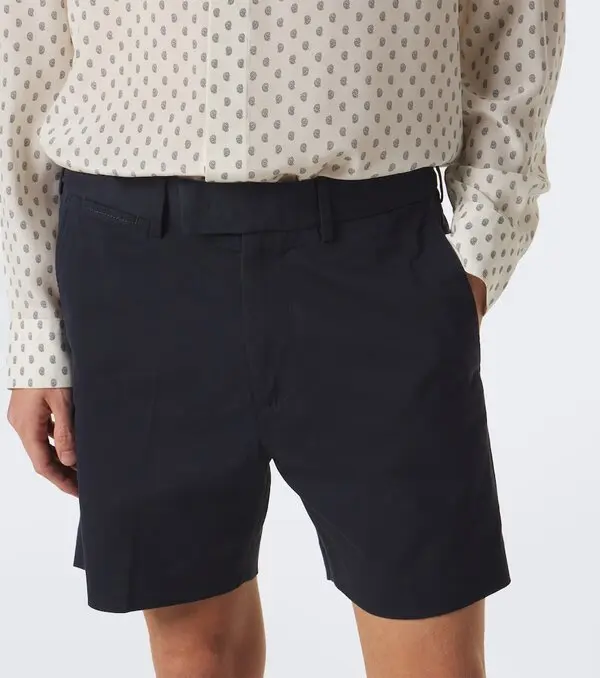 TOM FORD Cotton Twill Shorts