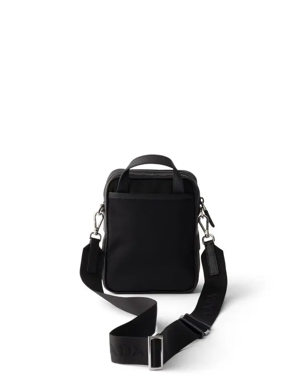 Prada Re-nylon And Saffiano Leather Shoulder Bag