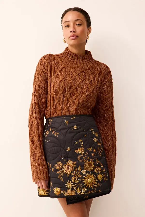 MARIE OLIVER Cecile Sweater - Bronze