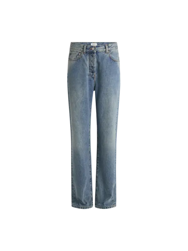 Balmain Straight-leg Denim Jeans - Blue