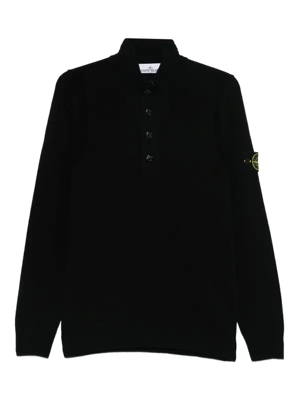 Stone Island Sweater - Black