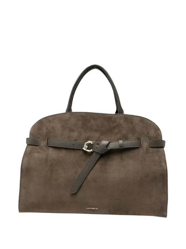 COCCINELLE Sabine Suede Large - Green