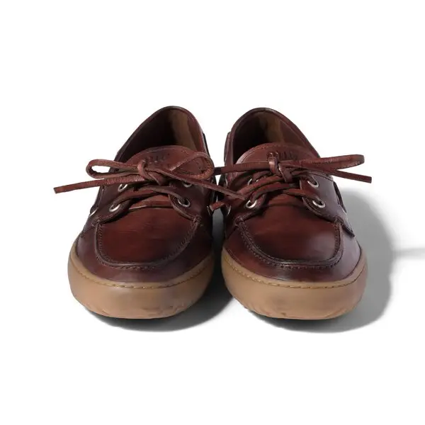Miu Miu Leather Deck Shoes