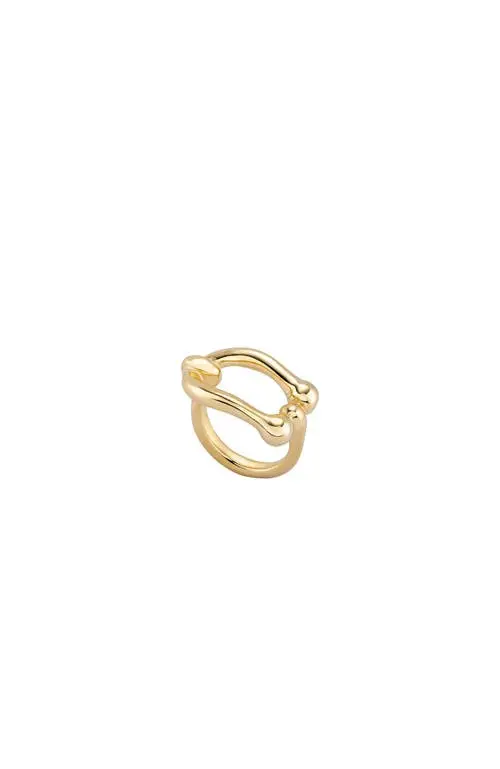UNODE50 18k -plated Ring
