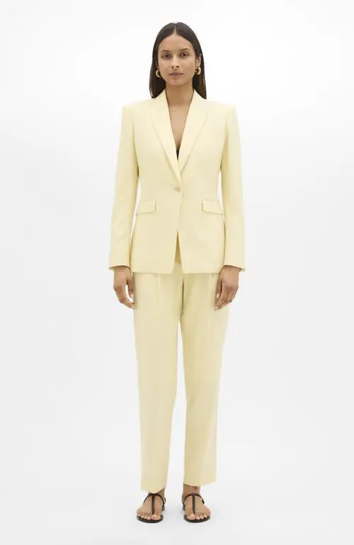 Another Tomorrow Single Button Jacket - Sunlight