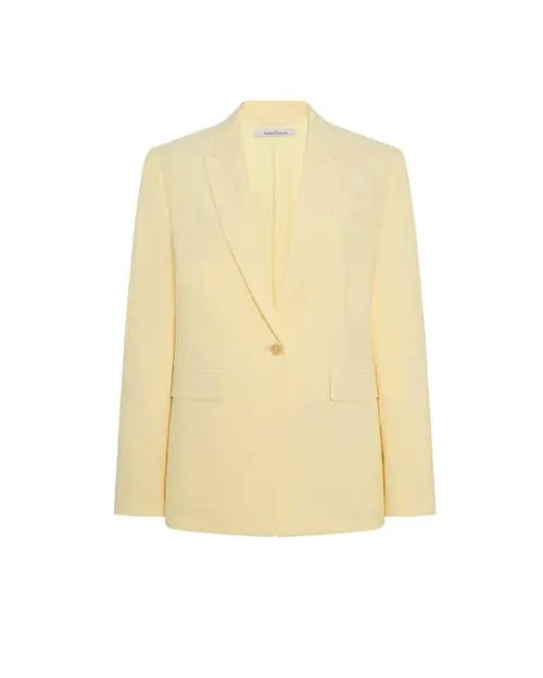 Another Tomorrow Single Button Jacket