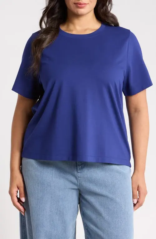 Eileen Fisher Crewneck Relaxed T-shirt - Infty