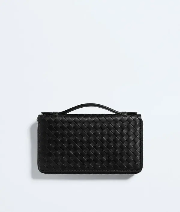 Bottega Veneta Intrecciato Piccolo Zip-around Organizer