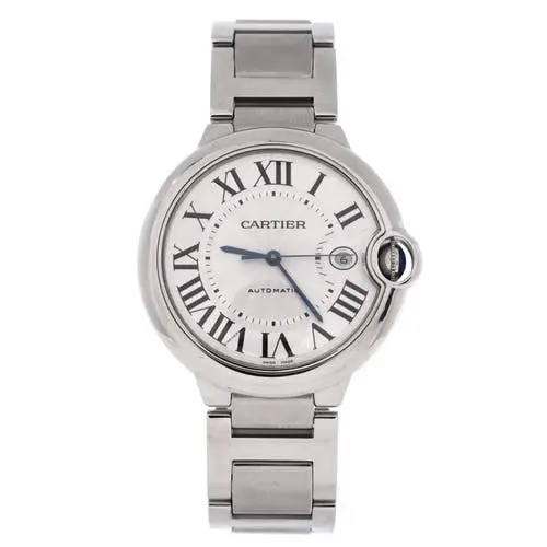 CARTIER Ballon Bleu De Automatic Watch Stainless Steel 42 - Metallic Silver