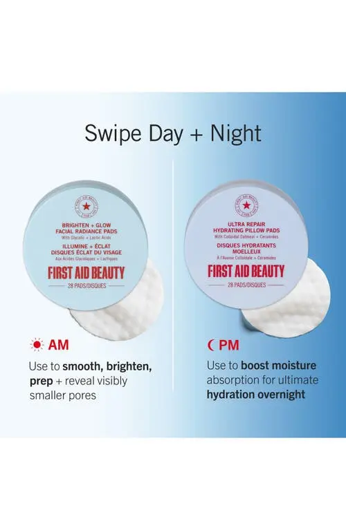 FIRST AID BEAUTY Am + Pm Exfoliate & Hydrate Set