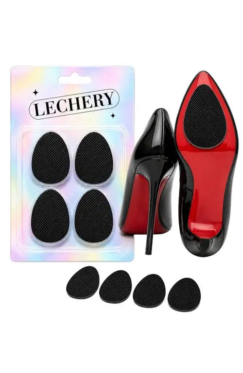 LECHERY® 2-pack No-slip Shoe Pads - Black