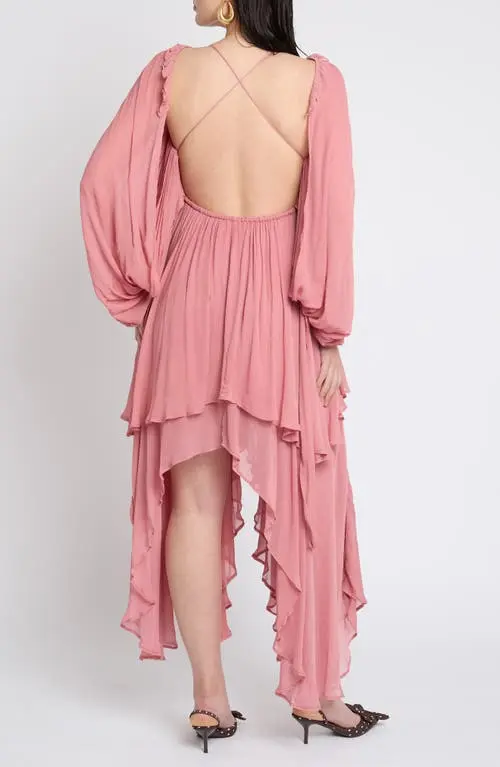 MUSE ASSEMBLY Tiered Frill Maxi Dress