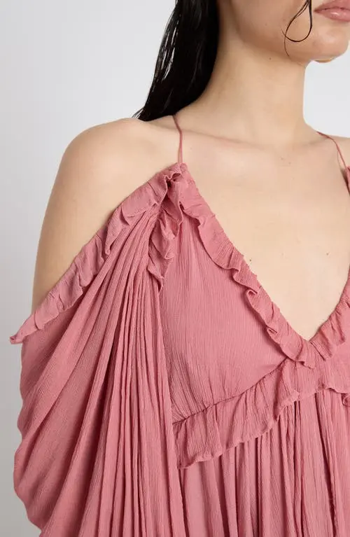 MUSE ASSEMBLY Tiered Frill Maxi Dress