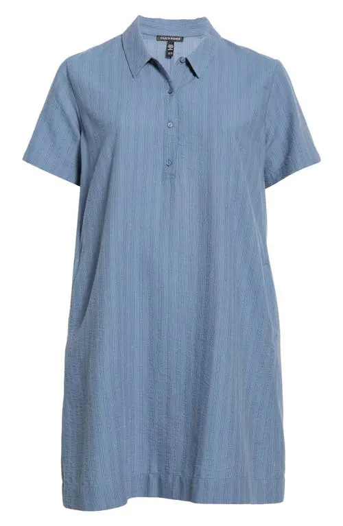 Eileen Fisher Pinstripe Shift Dress