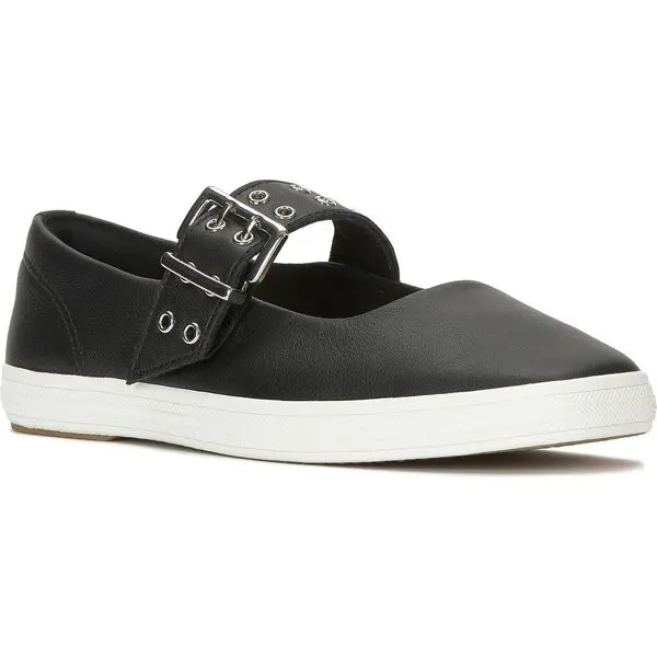 Keds® Square Toe Mary Jane - Black