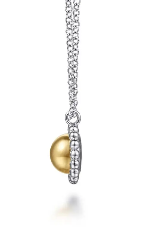 GABRIEL & CO. Dome Pendant Necklace