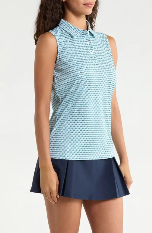 SWANNIES Gigi Sleeveless Polo Top