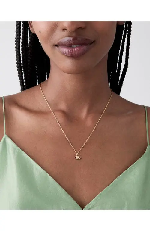 Kate Spade New York Evil Eye Pendant Necklace