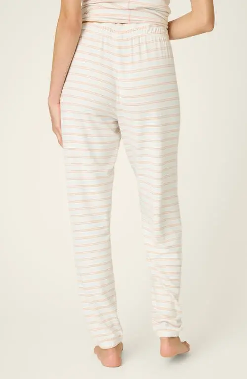 PJ Salvage Jadore Amour Striped Pajama Pants