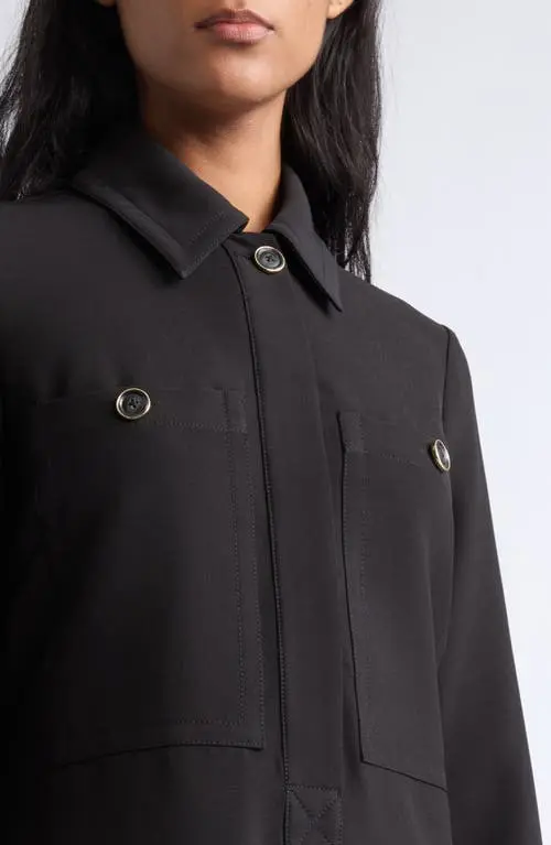 Veronica Beard Pryce Long Sleeve Shirtdress