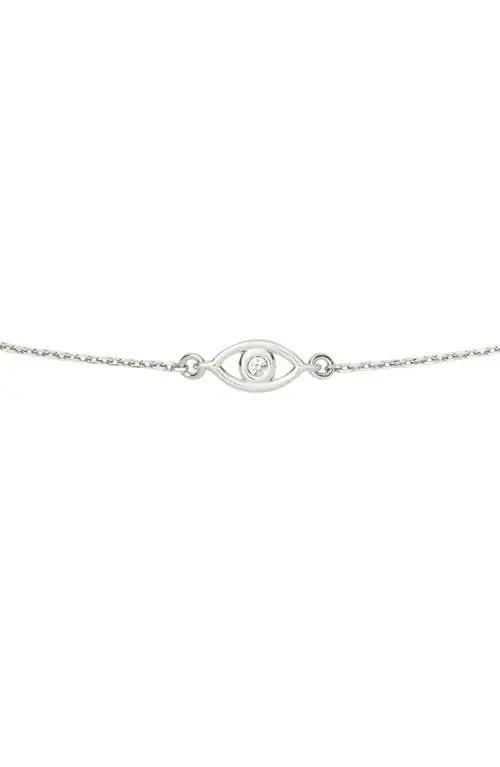 Kate Spade New York You're A Gem Evil Eye Bracelet - Silver