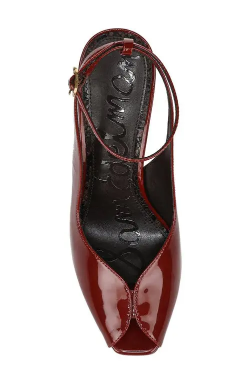 Sam Edelman Esme Ankle Strap Sandal - Brandy Brown