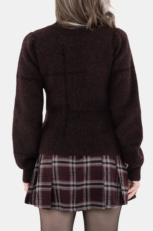 DISTURBIA Hexborn Baba Yaga Knit Sweater