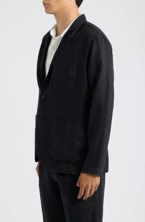 ALEX CRANE Alta Linen Blazer - Night