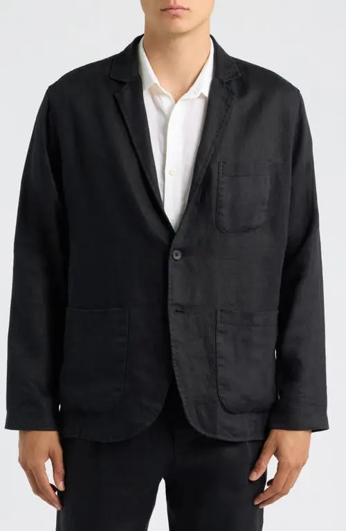 ALEX CRANE Alta Linen Blazer - Night
