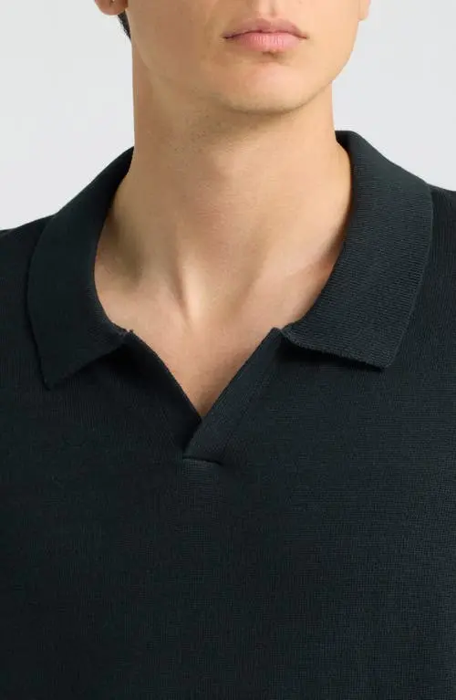 ALEX CRANE Lolo Organic Cotton Short Sleeve Sweater Polo