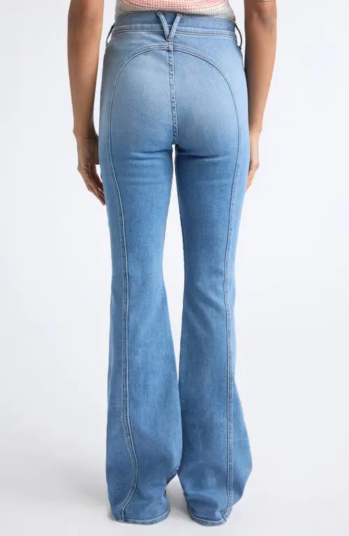 Veronica Beard Beverley High Waist Flare Jeans